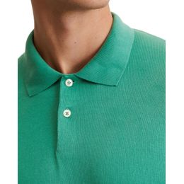 Marc O'Polo MARC O'POLO Herren Poloshirt "aus reiner Bio-Baumwolle", gr&uuml;n, Gr. S, unifarben, Obermaterial: 100% Baumwolle, Shirts