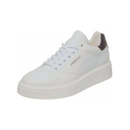 Steve Madden Herren Sneaker "Steve Madden Sneaker Leder", Gr. 45, wei&szlig;, Leder, Schuhe
