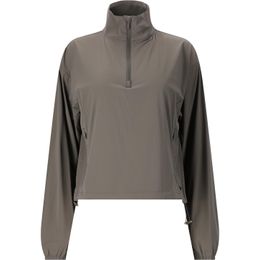 ENDURANCE ATHLECIA ATHLECIA Damen Outdoorjacke "Sharma", braun, Gr. 40, unifarben, 90% Polyamid, 10% Elasthan, Jacken, aus atmungsaktivem Material