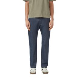 s.Oliver Herren Chinohoseblau, Gr. 32, unifarben, Web, Obermaterial: 98% Baumwolle, 2% Elasthan, Hosen, mit Stretch und elastichem Bund