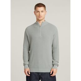 G-Star Raw Longpullover G-STAR "Serrated Skipper", Herren, Gr. M, gs mercury gd, Obermaterial: 100% Baumwolle, Pullover Longpullover
