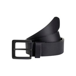 Herren Lederg&uuml;rtel "TTDSAM", schwarz, Gr. 80, Tom Tailor Denim, Rindsleder, G&uuml;rtel, 4 cm breit, Herreng&uuml;rtel, Klassisch und Casual