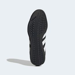 Herren Sneaker "GROUNDPULSE", adidas Sportswear, Gr. 44,5core schwarz, ftwr wei&szlig;, silber metallic, Leder, Synthetik, Schuhe