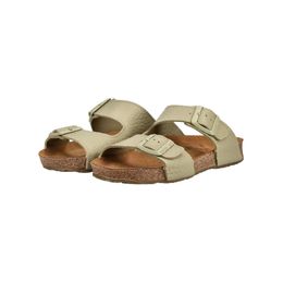 Haflinger Herren Hausschuh "Haflinger Hausschuhe Leder", Gr. 42beige, Schuhe