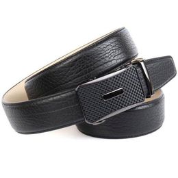Anthoni Crown Herren Lederg&uuml;rtel, schwarz, Gr. 110, genarbt, unifarben, Leder, G&uuml;rtel