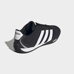 Herren Sneaker "GROUNDPULSE", adidas Sportswear, Gr. 45core schwarz, ftwr wei&szlig;, silber metallic, Leder, Synthetik, Schuhe
