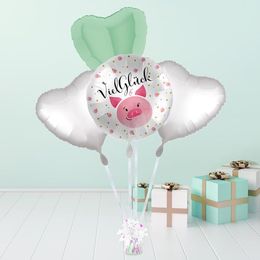 Heliumballon-Geschenk &bdquo;Viel Gl&uuml;ck&ldquo;