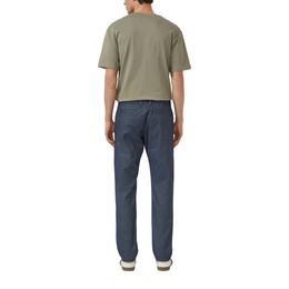 s.Oliver Herren Chinohoseblau, Gr. 38, unifarben, Web, Obermaterial: 98% Baumwolle, 2% Elasthan, Hosen, mit Stretch und elastichem Bund