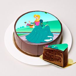 Dessert-Motiv-Torte Prinzessin