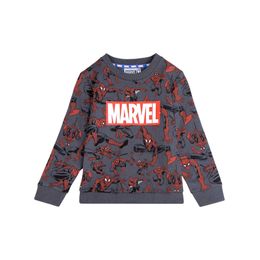 Spiderman Spider-man Sweatshirt Jungen Gr&ouml;&szlig;e 110 grau