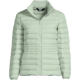 LANDS' END Daunenjacke WANDERWEIGHT Verstaubar Ultraleicht, Damen,  Gr&uuml;n, Nylon/Entendaunen, by Lands' End