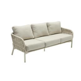 LC Garden Dining-Sofa Terano Rope natur inkl. Kissen Beige