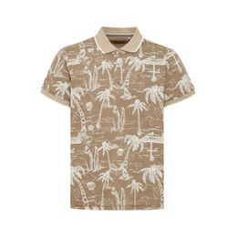 Blend Shirt 'Polo' Herren Gr&ouml;&szlig;e XXXL beige / wei&szlig;
