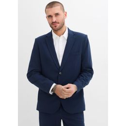 bonprix Baukasten-Sakko mit Stretchanteil Modern Fit, blau, Gr.62, Ein Sakko, unendliche M&ouml;glichkeiten: Das Baukasten-Sakko mit Stretchanteil &ndash; dein Schl&uuml;ssel zu unz&auml;hligen, stilvollen Outfits