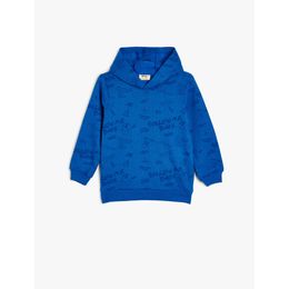KOTON Sweatshirt Jungen Gr&ouml;&szlig;e 146/152 blau / enzian