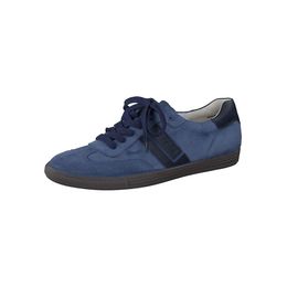 Paul Green Leder-Sneakers in Blau - 46% | Gr&ouml;&szlig;e 40 | Damen-sneakers