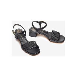 Unisa Leder-Sandaletten in Schwarz - 63% | Gr&ouml;&szlig;e 36 | Damen-sandalen