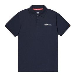 Alpha Industries Basic Polo SL repl.-blue, Gr&ouml;&szlig;e L