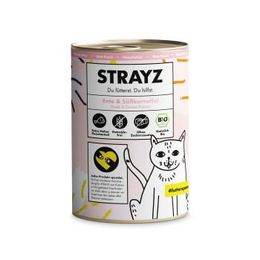 STRAYZ BIO 6x400g Ente und S&uuml;&szlig;kartoffel