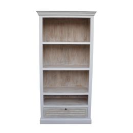 LC Wholesealer B&uuml;cherregal Hampton Mangoholz ca. 90x40x180 cm