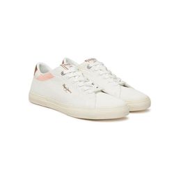 Pepe Jeans Footwear Sneakers "Kenton" in Creme/ Hellbraun - 49% | Gr&ouml;&szlig;e 41 | Damen-sneakers