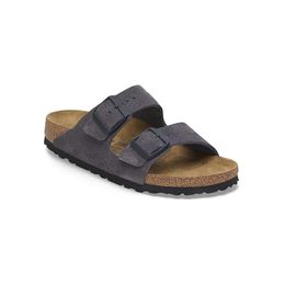 Birkenstock Leder-Pantoletten "Arizona" in Anthrazit - 19% | Gr&ouml;&szlig;e 41 | Damen-pantoletten