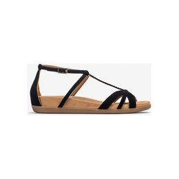Unisa Leder-Sandalen in Schwarz - 54% | Gr&ouml;&szlig;e 42 | Damen-sandalen