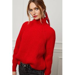Jos&eacute;fine Wollpullover "Baby" in Rot - 74% | Gr&ouml;&szlig;e XL | Damen-pullover-cardigans
