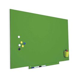 Whiteboard Skincolor, BASIC-Version - Stahlblech, lackiert, BxH 750 x 550 mm, gr&uuml;n kaiserkraft