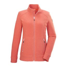 Killtec Fleecejacke "KOS 100" in Orange - 61% | Gr&ouml;&szlig;e 40 | Damenjacken