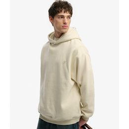 Superdry Herren Baumwolle Gesticktes Logo Blank &Uuml;bergro&szlig;er Kapuzenpullover, Hellgrau - Gr&ouml;&szlig;e: XXXL 104060650191839Q120
