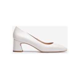 Unisa Leder-Pumps in Wei&szlig; - 60% | Gr&ouml;&szlig;e 36 | Pumps
