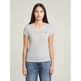 G-Star Raw G-Star Shirt in Wei&szlig;/ Blau - 37% | Gr&ouml;&szlig;e L | Damen-tops