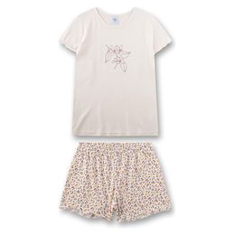 Sanetta Pyjama in Wei&szlig; - 36% | Gr&ouml;&szlig;e 128 | Kinder-waesche