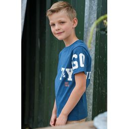Tygo & Vito Shirt "Dean" in Blau - 58% | Gr&ouml;&szlig;e 110/116 | Kinder-oberteile