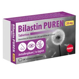 Bilastin Puren 20 mg Tabletten 20 St