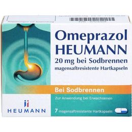 OMEPRAZOLHeumann 20mg Hartkapseln 7 St