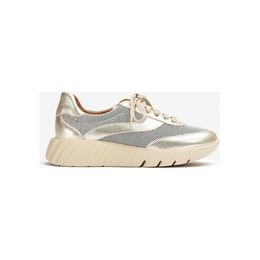 Unisa Leder-Sneakers in Gold - 60% | Gr&ouml;&szlig;e 36 | Damen-sneakers