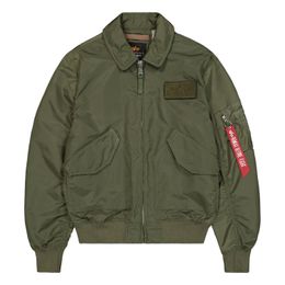 Alpha Industries CWU-36/P TT Light Bomberjacke dark oliv, Gr&ouml;&szlig;e M
