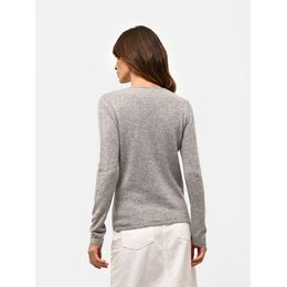 Just Cashmere Kaschmir-Pullover "Joan" in Grau - 68% | Gr&ouml;&szlig;e XL | Damen-pullover-cardigans