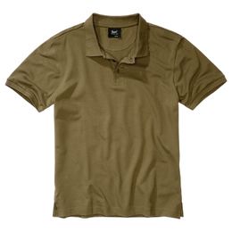 Brandit Poloshirt Pique kurzarm oliv, Gr&ouml;&szlig;e L