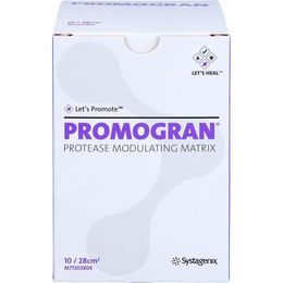 Promogran 28 qcm steril Tamponaden 10 St