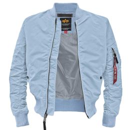 Alpha Industries MA-1 TT Bomberjacke arctic blue, Gr&ouml;&szlig;e XL