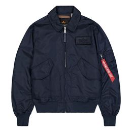 Alpha Industries CWU-36/P TT Light Bomberjacke repl.-blue, Gr&ouml;&szlig;e M