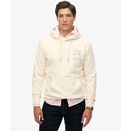 Superdry Herren Athletic Essentials Kapuzenpullover White - Gr&ouml;&szlig;e: XL 10406065018638ML004