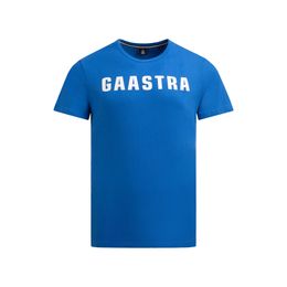 Gaastra Basic T-Shirt Rundhals mit Gaastra Logo Herren Gr&ouml;&szlig;e M blau
