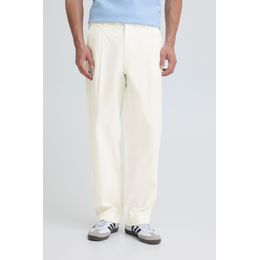 Casual Friday Leinenmix-Hose ' CFValer Pleated ' Herren Gr&ouml;&szlig;e 36 creme