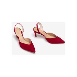 Unisa Leder-Pumps in Rot - 52% | Gr&ouml;&szlig;e 39 | Pumps