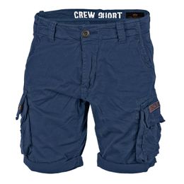 Alpha Industries Crew Shorts repl.-blue, Gr&ouml;&szlig;e 38