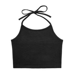 Brandit Ladies Neckholder Top schwarz, Gr&ouml;&szlig;e L
